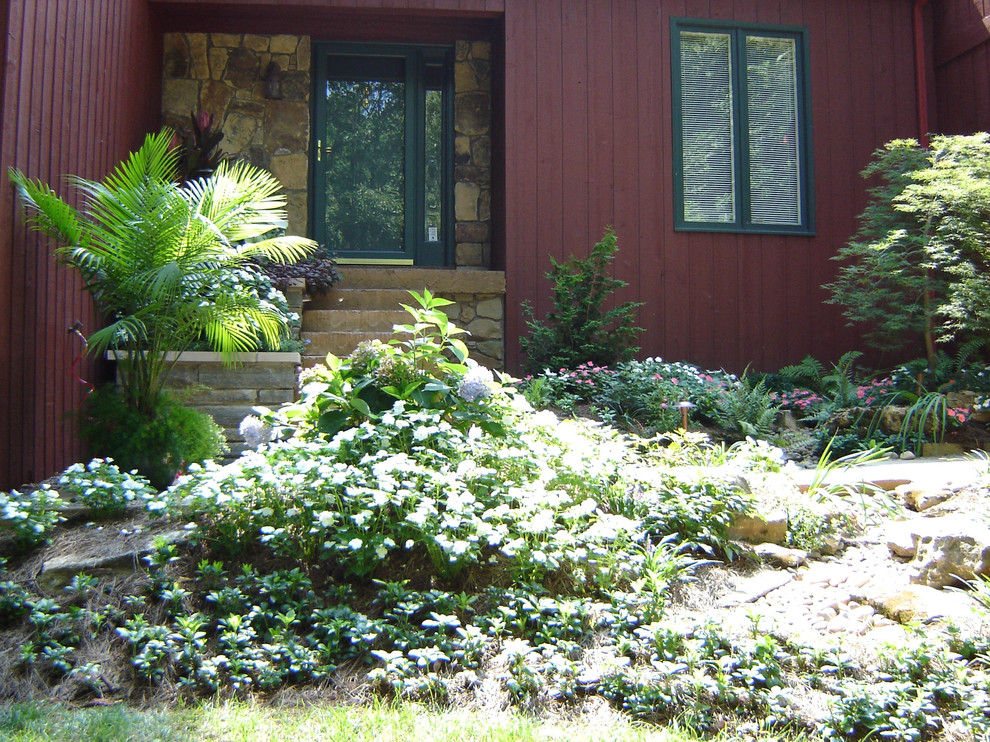 Front Entry - Japanese Garden - Asian - Landscape - Louisville - by ...