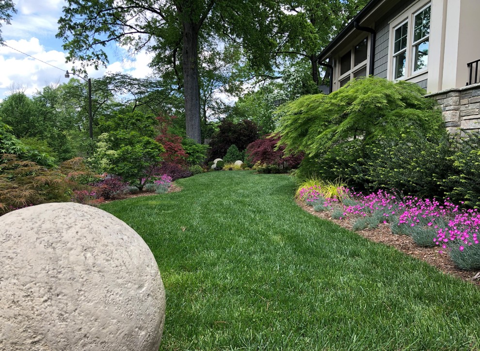 Front Garden Axial Point. - Eclectic - Landscape - Charlotte - by Jay ...
