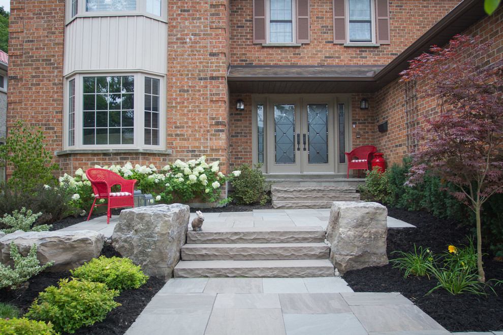 Front Landscaping - Aurora - Contemporary - Landscape - Toronto - by ...