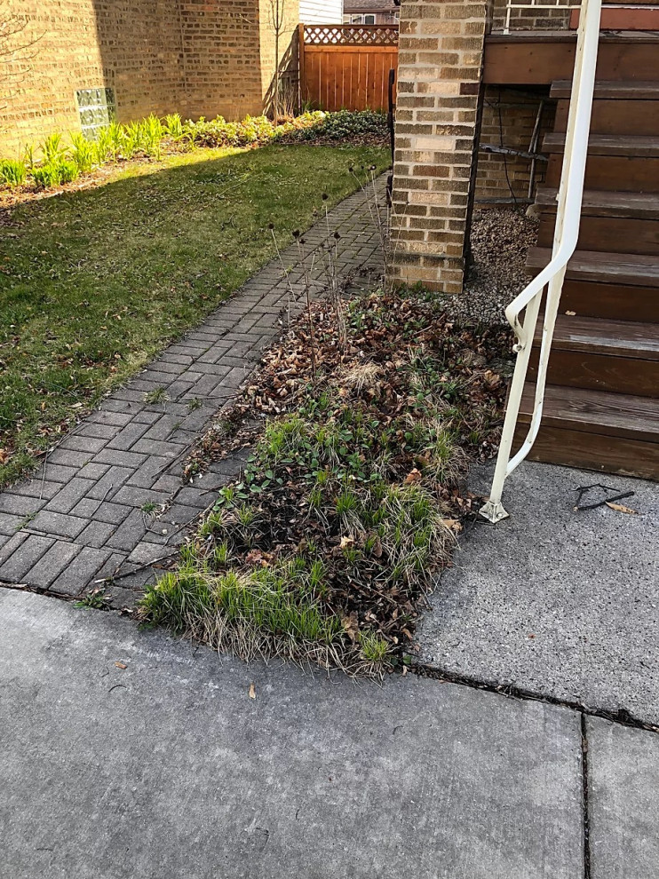 Front Yard Before & After (BEFORE) - Modern - Landscape - Chicago - by ...