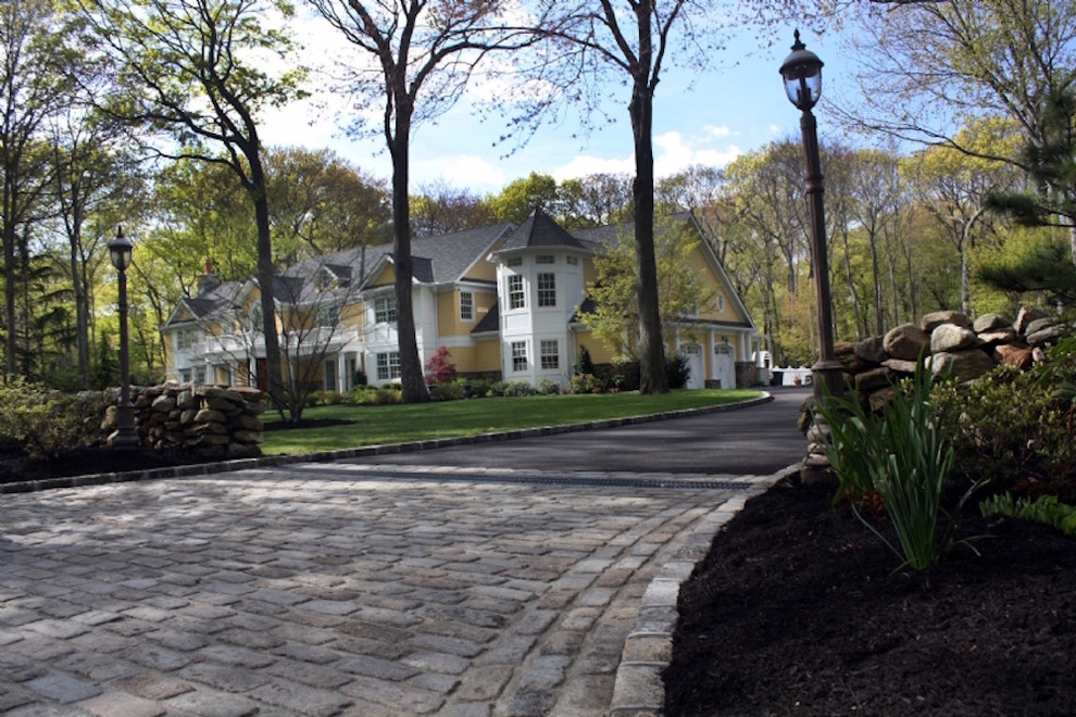 Front Yard Design - Traditional - Landscape - New York - by Frank Suppa ...