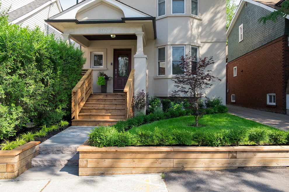 FRONT YARD - Traditional - Landscape - Toronto - by earth and sole | Houzz