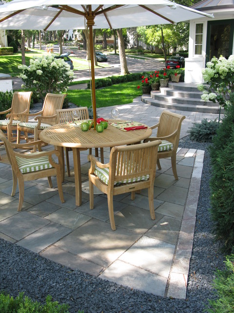 Front yard garden patio - Contemporary - Patio - Minneapolis - by Mike ...