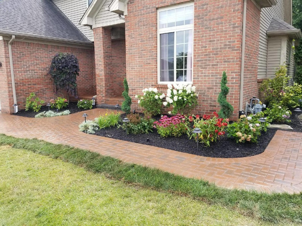 Front Yard Landscaping & Walkway - Craftsman - Landscape - Detroit - by ...