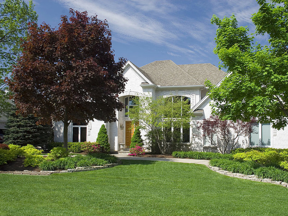 Front Yard Landscaping - Landscape - Other - by Barron's Lawn Service ...