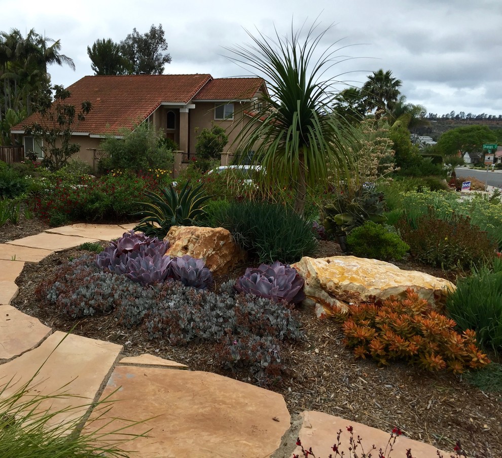 Front Yard Landscaping - Contemporary - Landscape - San Diego - by ...