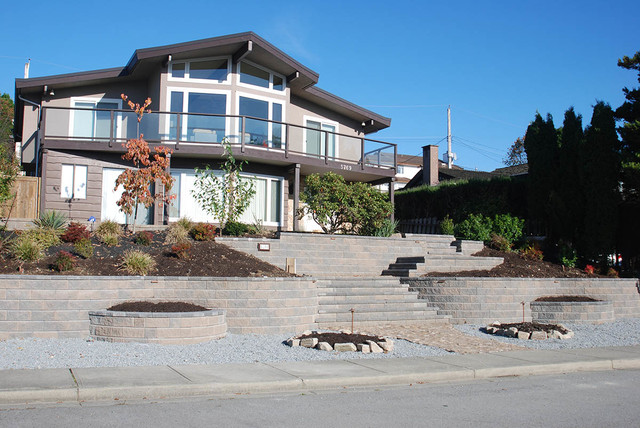 Front Yard Landscaping Ideas - Contemporain - Jardin - Minneapolis ...