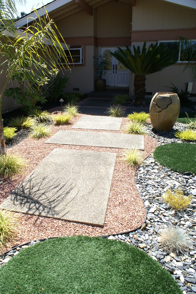Front Yard Modern Landscape - Eclectic - Landscape - San Francisco - by ...