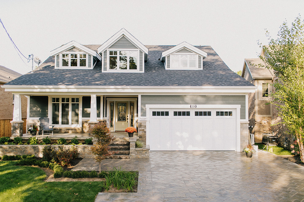 Front Yard Overview - Traditional - Landscape - Toronto - by LandArt ...