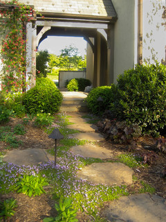 Garage breezeway - Traditional - Landscape - DC Metro - by Peabody ...