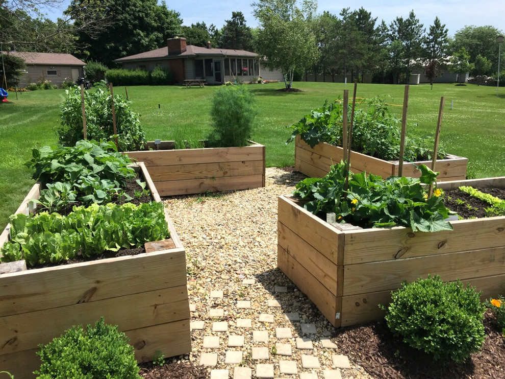 Garden Box Area - Contemporary - Landscape - Milwaukee - by The Reesman ...