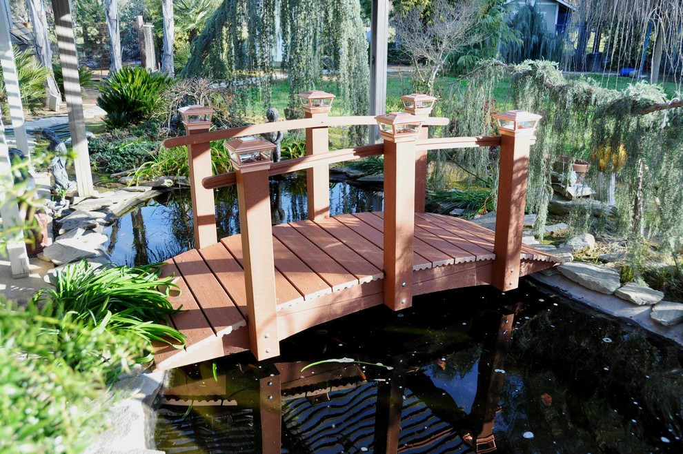 Garden Bridge - Traditional - Landscape - Nashville - by Redwood Garden ...