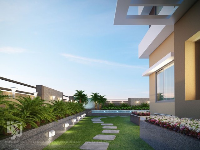 Garden Landscape Design, 3D Visualization Ideas, 3D CGI Images ...