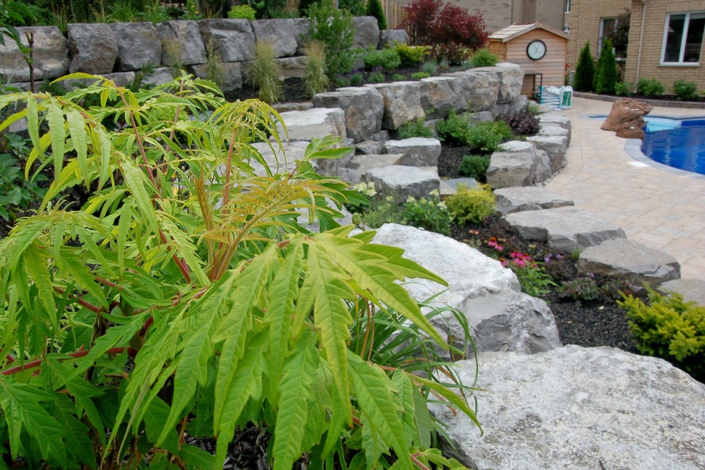 Gardens & Armour stone - Landscape - Toronto - by Melanie Rekola ...