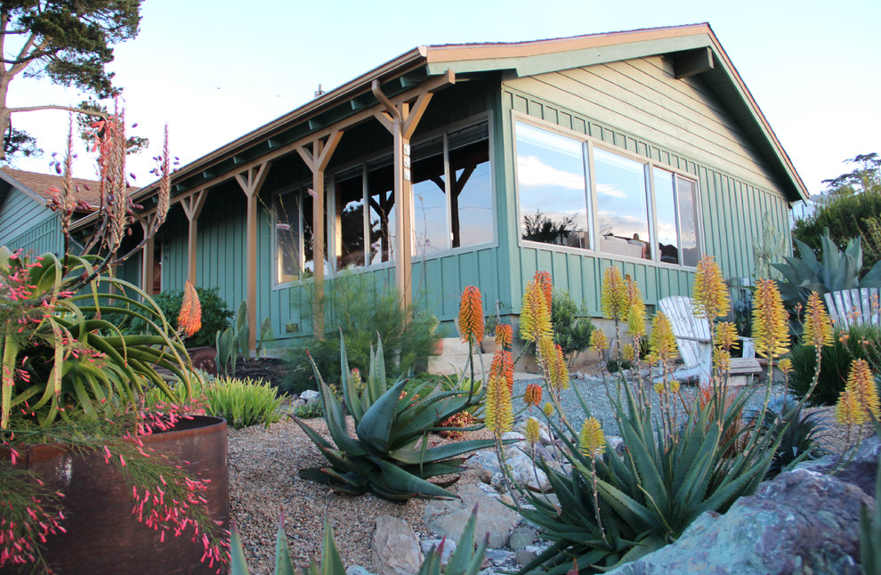 Gardens by Gabriel Demonstration Garden Nearing Dusk - Mediterranean ...
