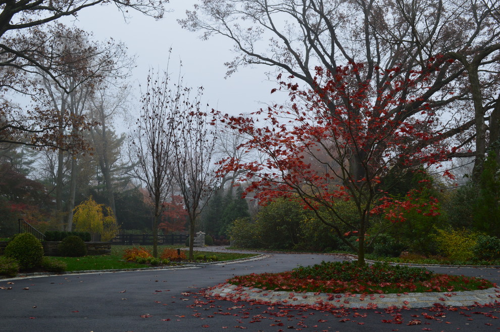 Gardens for a Classic Colonial Home - Traditional - Landscape ...