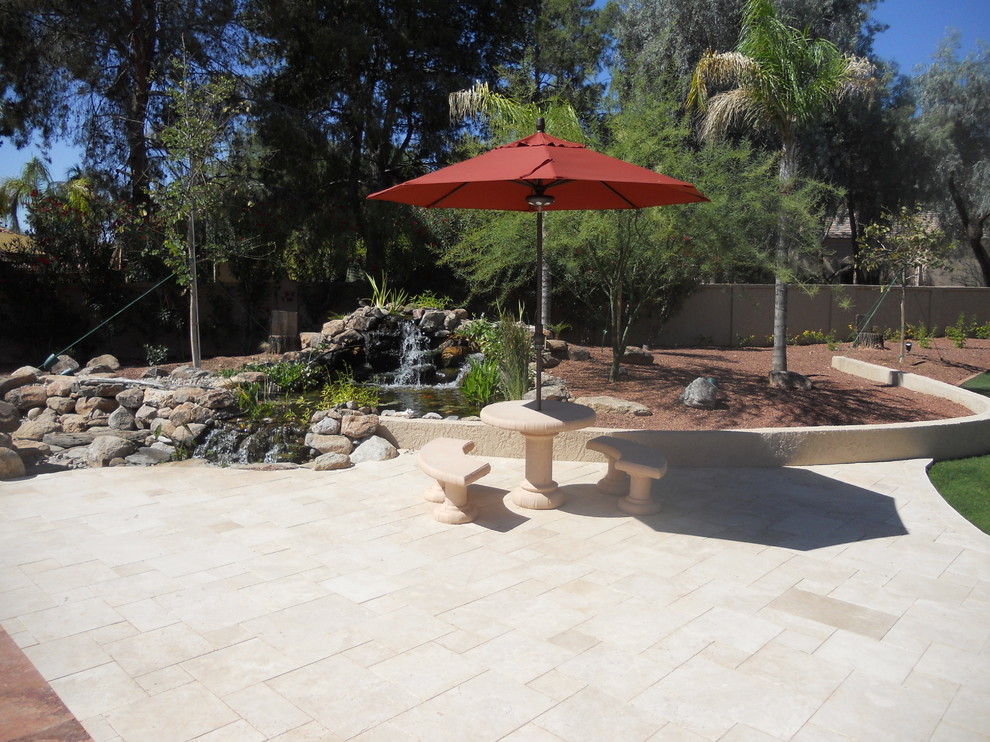 Ghandi Residence Backyard Ecosystem Pond in Scottsdale, AZ ...