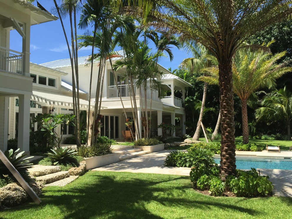 Gonzalez Residence - Contemporary - Landscape - Miami - by ANDRES MONTERO LANDSCAPE ARCHITECTURE ...