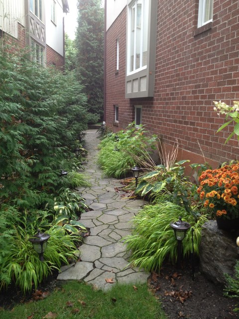 Gorgeous Front Garden & Pretty Side Path - Contemporary - Garden ...