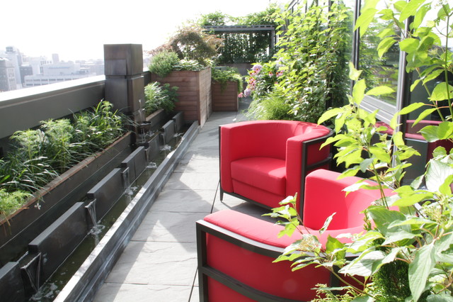 Gotham Rooftop - Minimalistisch - Garten - Jacksonville - von TEMPLE ...