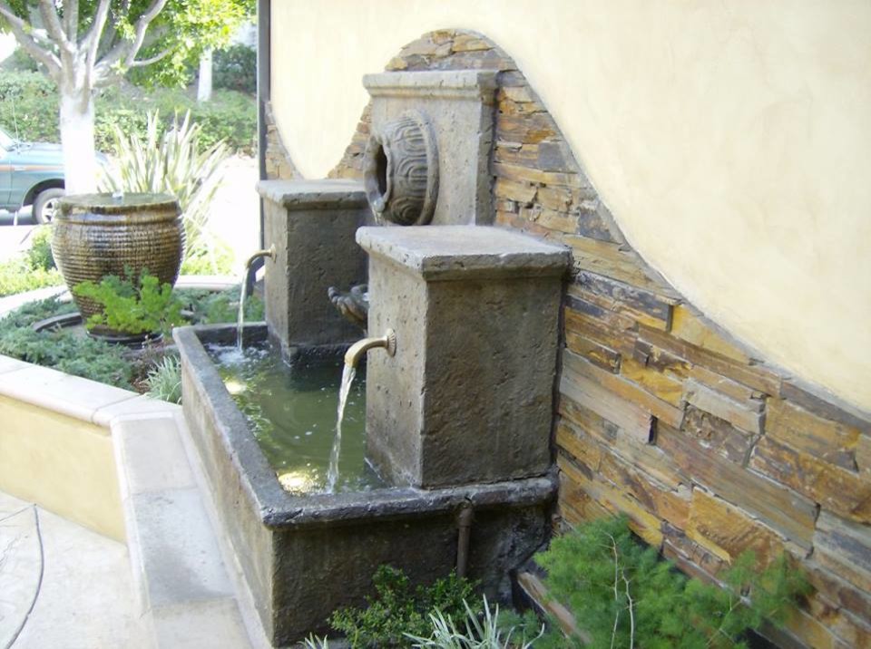 Grand Entrance Water Features - Modern - Landscape - Los Angeles - by ...