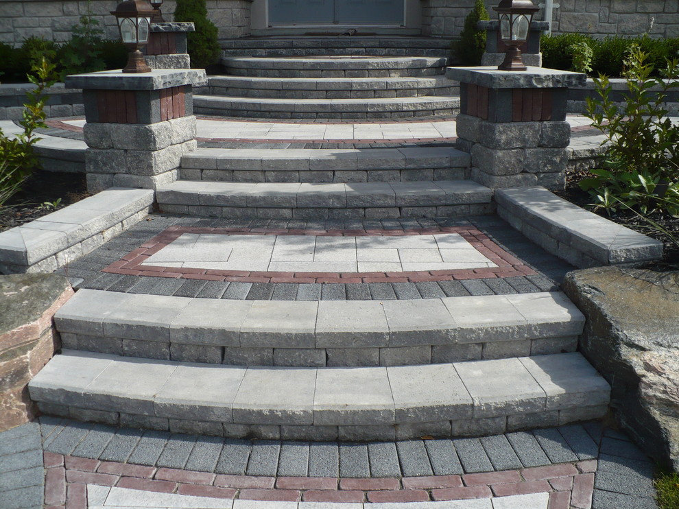 Grand Front Entrance - Traditional - Landscape - Toronto - by OGS ...