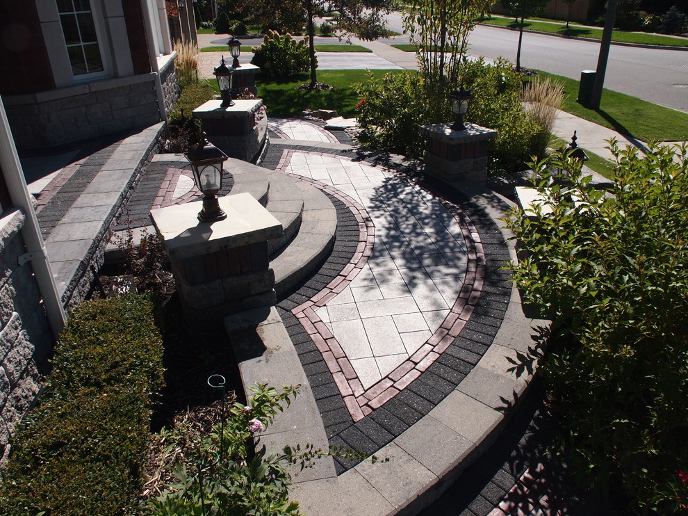 Grand Front Entrance - Contemporary - Landscape - Toronto - by OGS ...