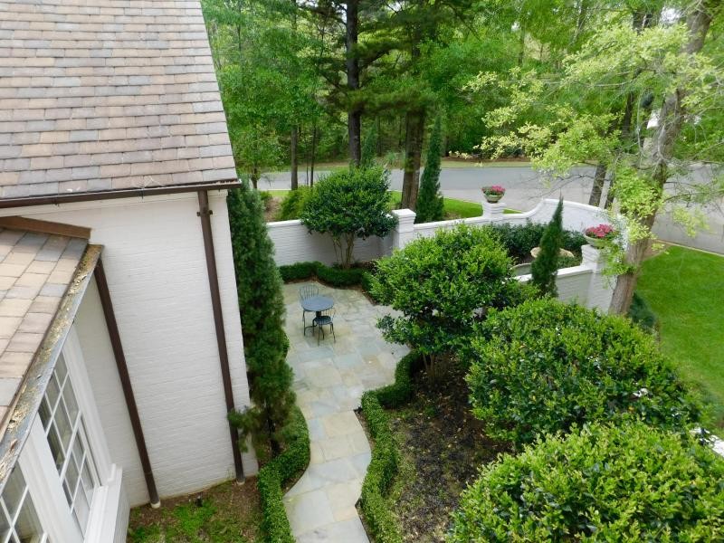 Grand House with inviting pool and wonderful courtyard in a wooded ...
