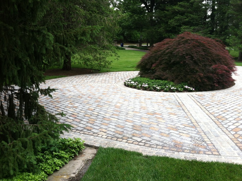 Granite Driveway block - Traditional - Landscape - New York - by ...