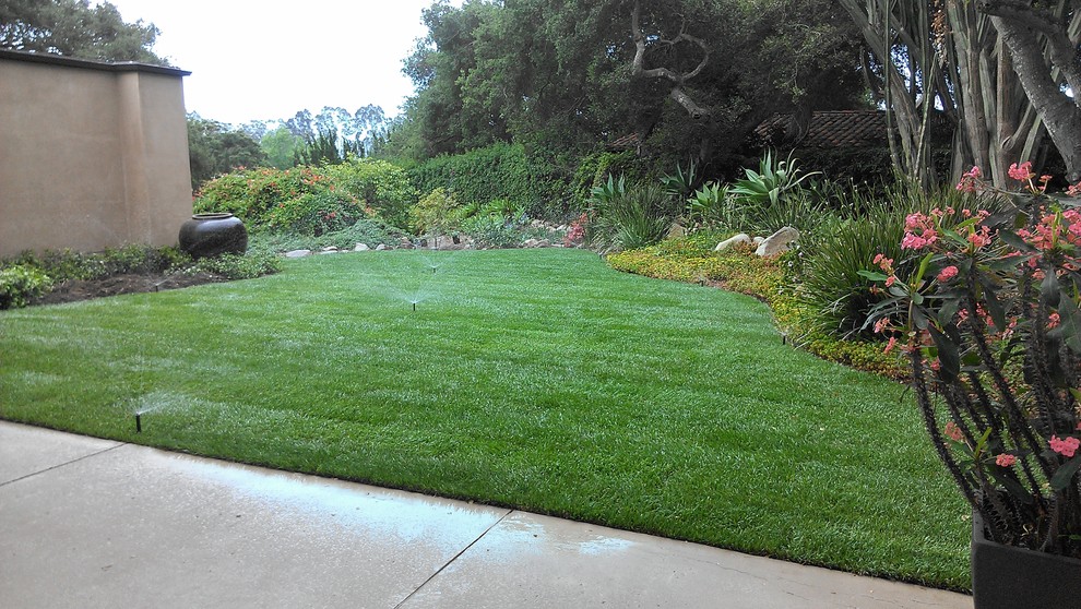 Grass Installation - Traditional - Landscape - Santa Barbara - by South ...