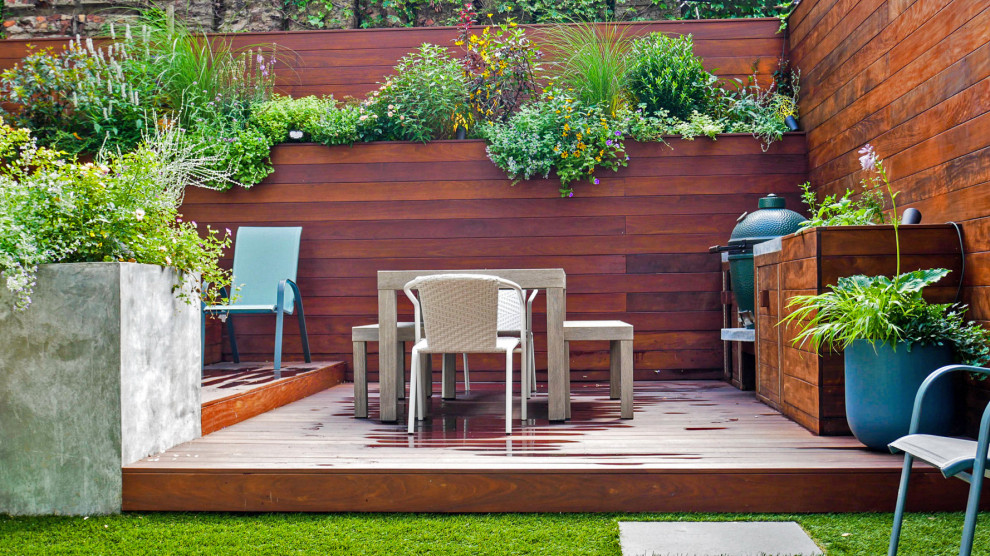 Greenpoint Secret Garden - Contemporary - Landscape - New York - by ...
