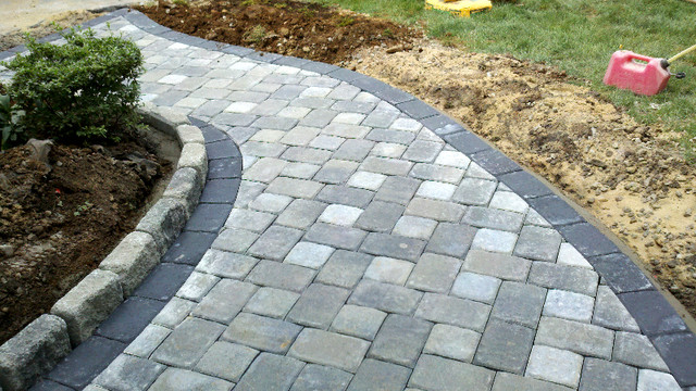 Brick Paver Border Designs