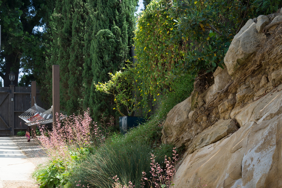 Hammock in side yard - Modern - Landscape - Los Angeles - by June Scott ...