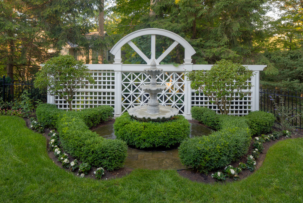 Hand-carved Granite Water Feature - Traditional - Landscape - Toronto ...