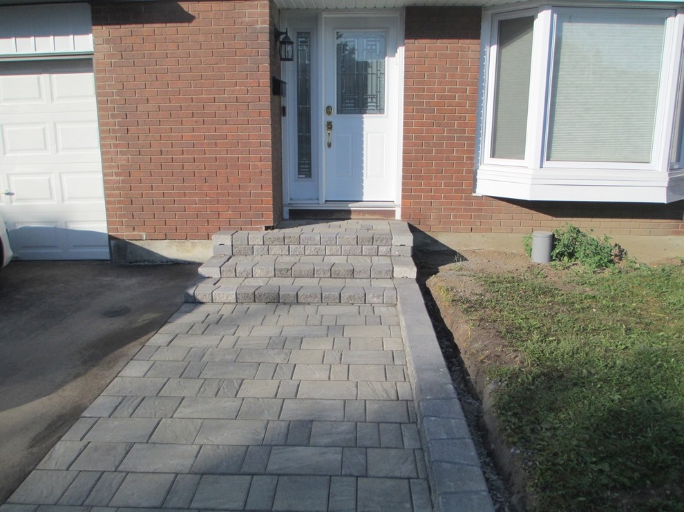 Hardscaping: Walkways & Driveway Extensions - Transitional - Landscape ...