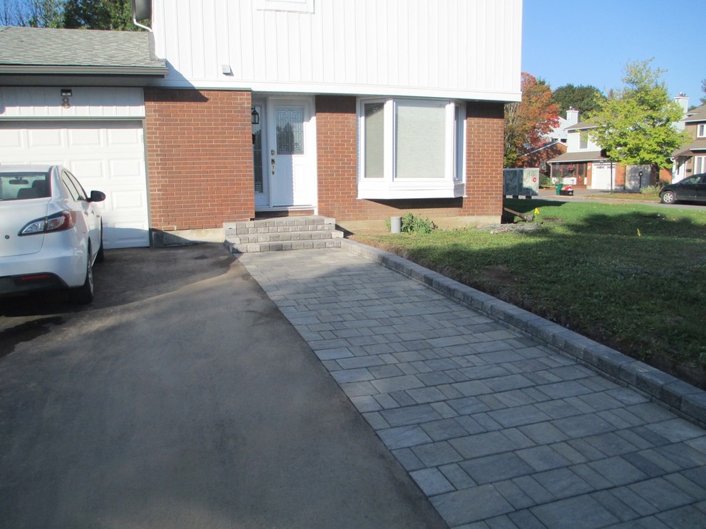 Hardscaping: Walkways & Driveway Extensions - Transitional - Landscape ...