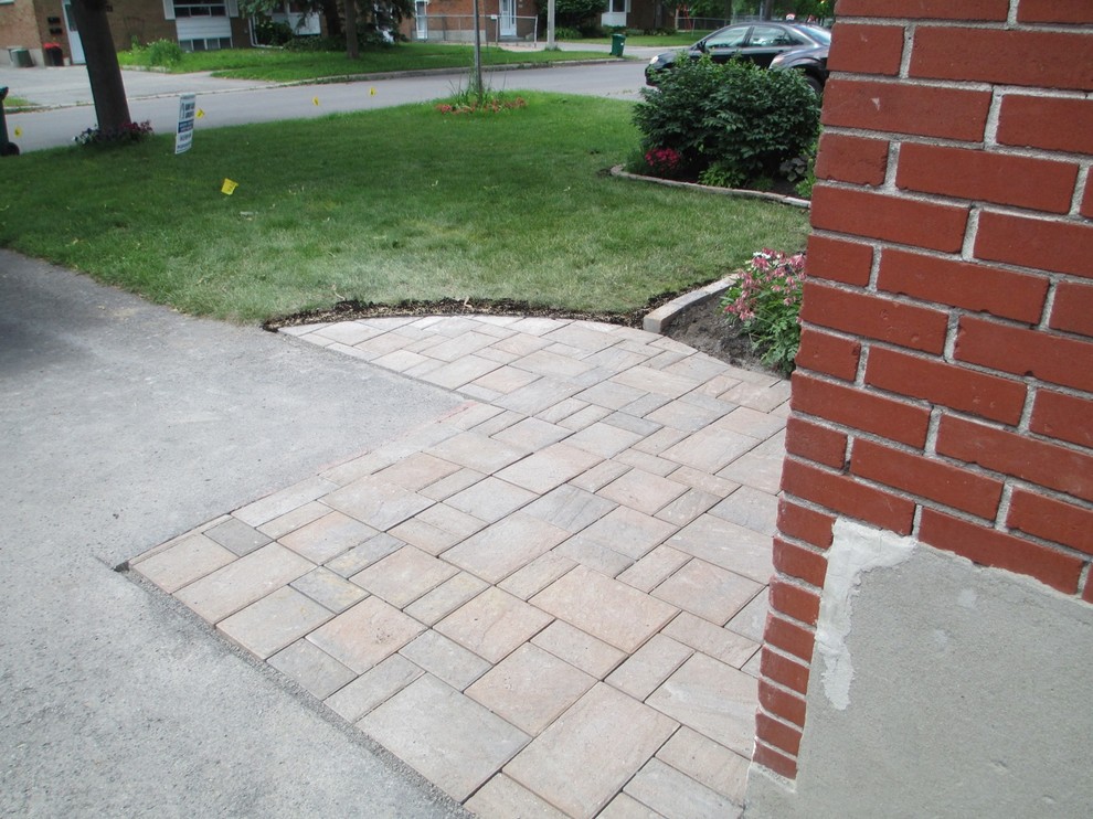 Hardscaping: Walkways & Driveway Extensions - Transitional - Landscape ...