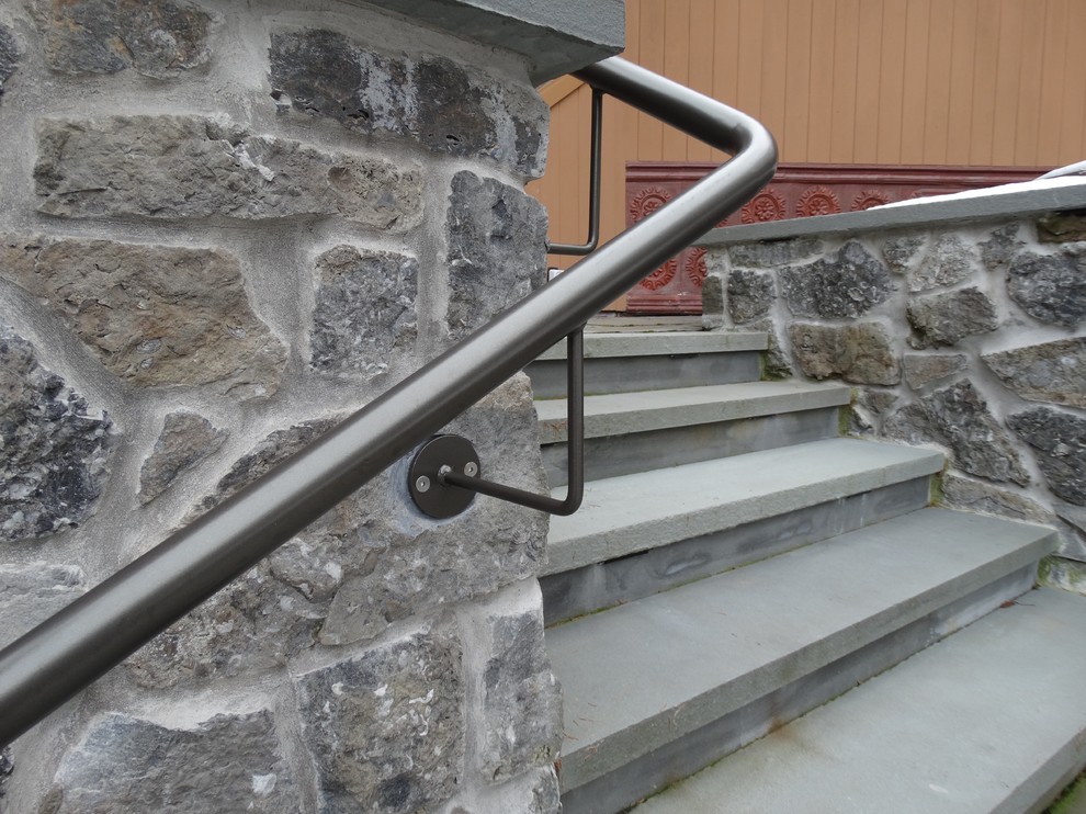 Heated driveway and steps - Traditional - Staircase - New York - by A J ...