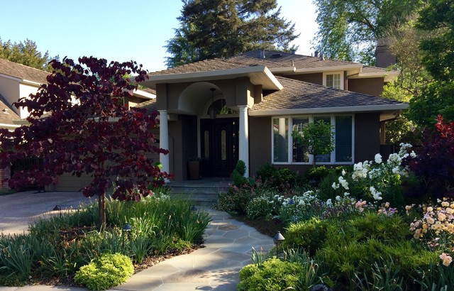 Front entry walk - Classique - Jardin - San Francisco - par Heaven ...