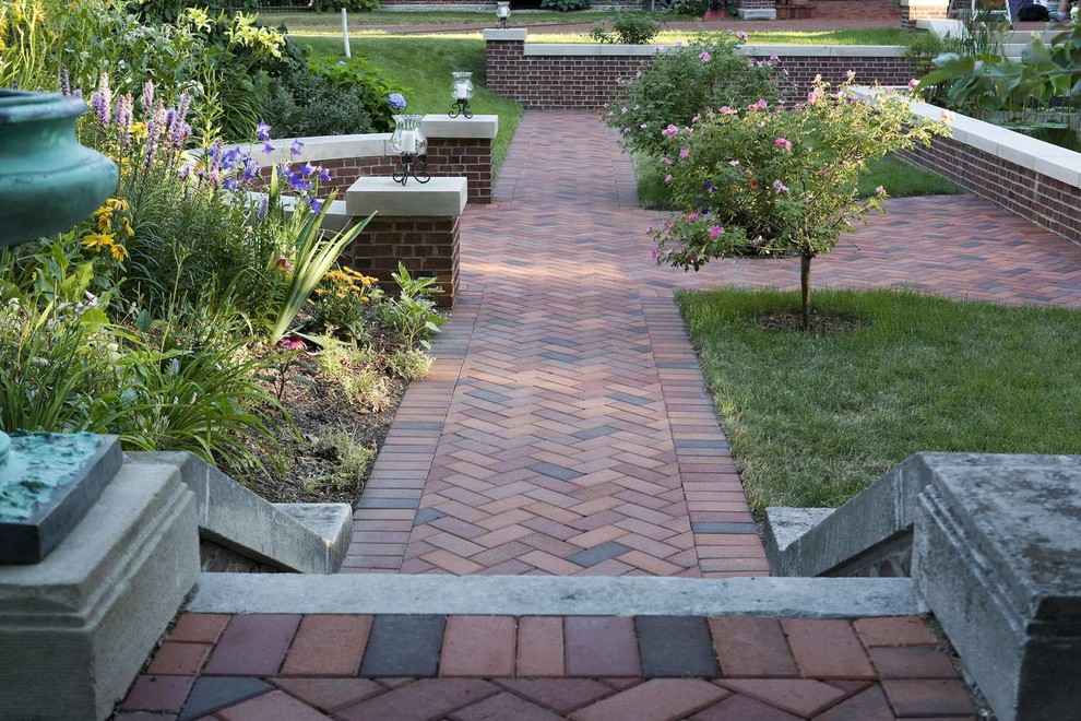 Herringbone Brick Walkways – Historic Reflections - Traditional ...