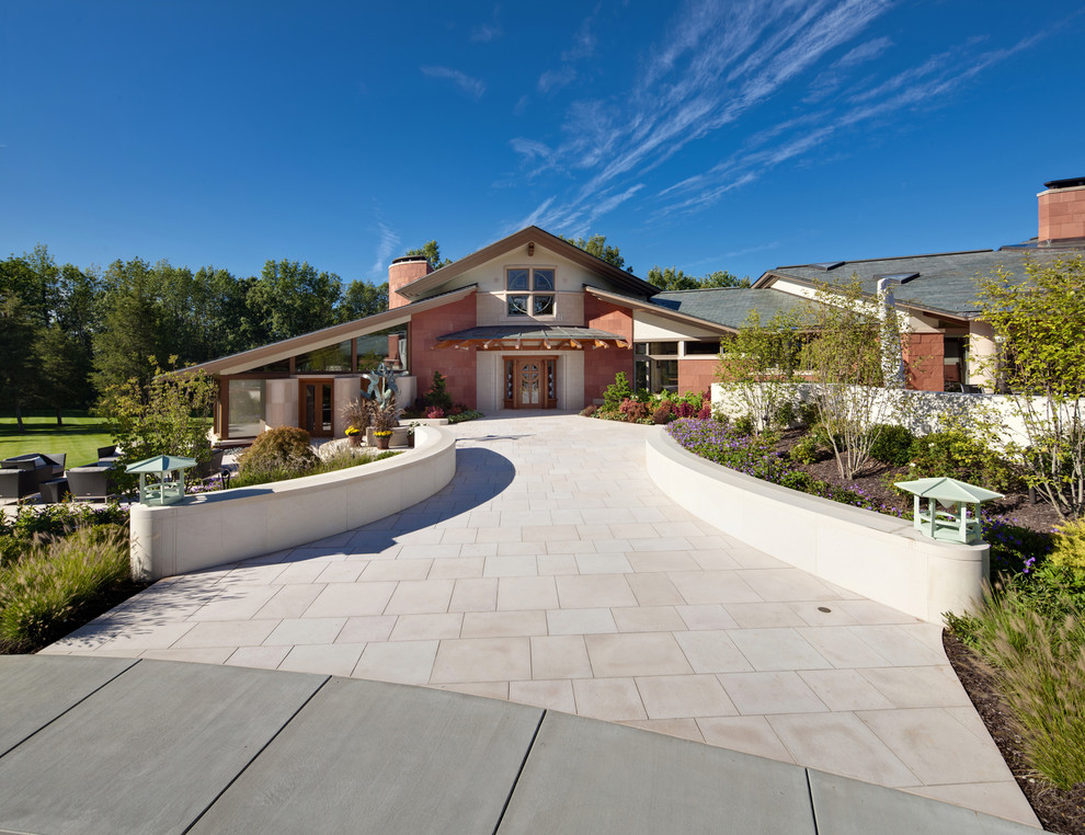 High-end residential landscape - Contemporary - Landscape - Grand ...