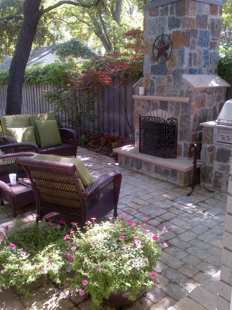 Highland Park Hardscape and Landscape - Traditional - Patio - Dallas ...