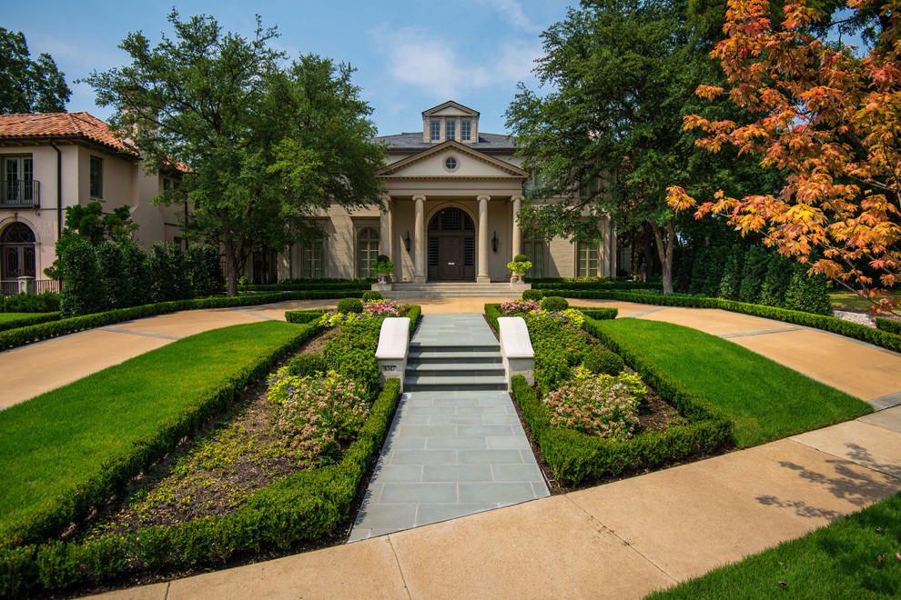 Highland Park Pool Garden - Traditional - Landscape - Dallas - by ...