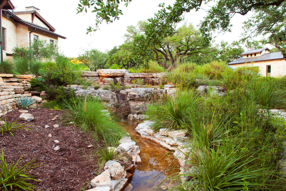 Hill Country Custom Home - Rustic - Landscape - Austin - by Dawn Hearn ...