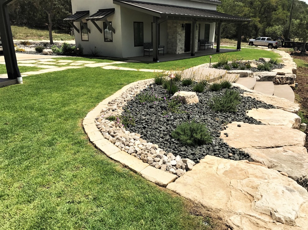 Hill Country Landscape Design and Installation - Rustic - Landscape ...