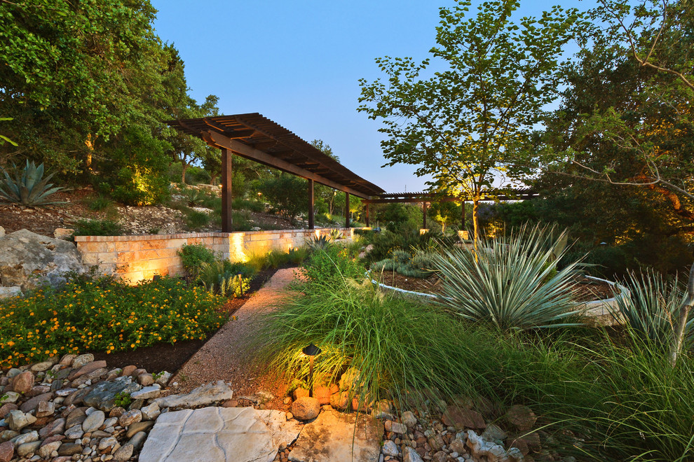 Hill Country Rustic Elegance - Rustic - Landscape - Austin - by ...