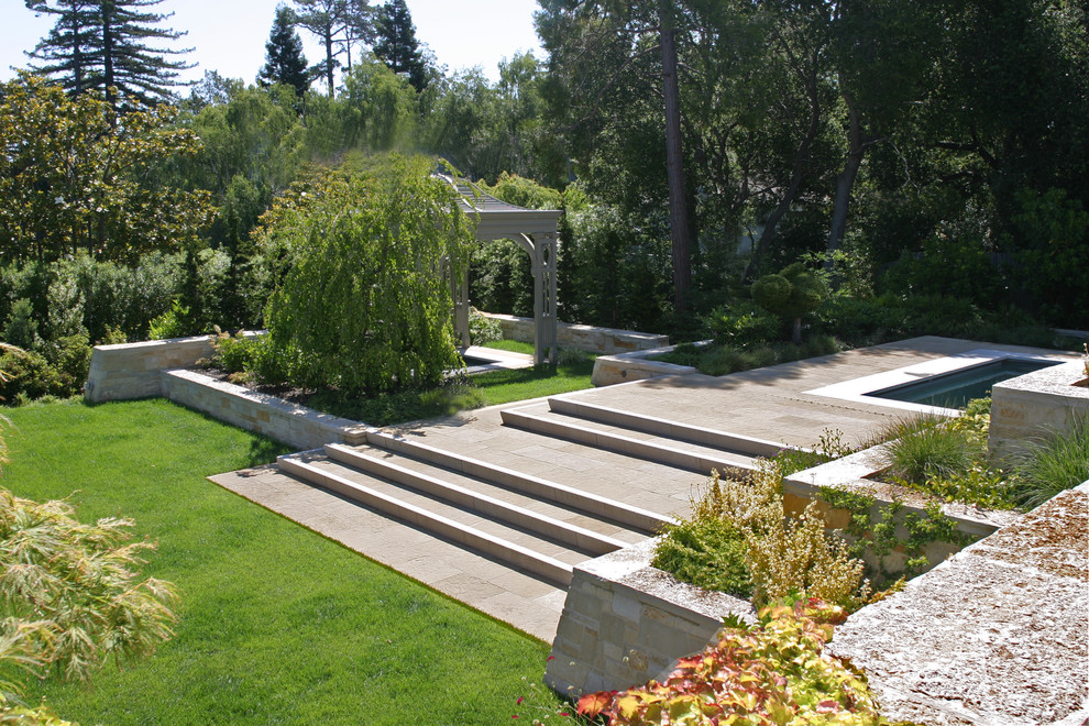 Hillsborough residence-Barroilhet - Classique - Jardin - San Francisco ...