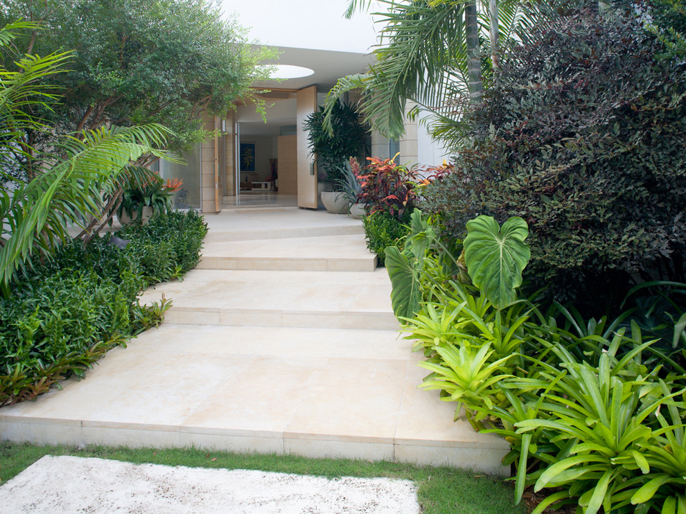 Hollywood Garden - Contemporary - Landscape - Miami - by Raymond ...