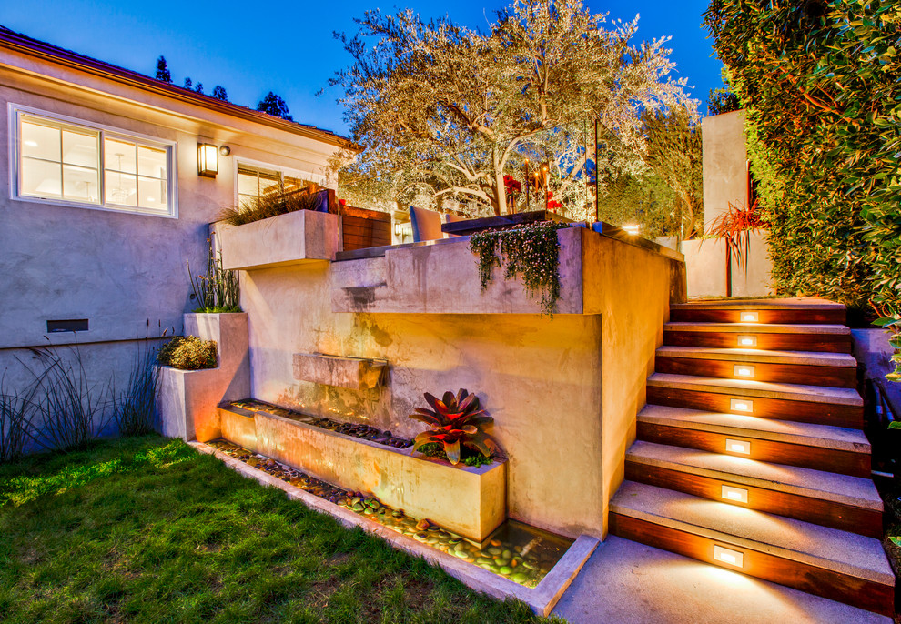 Hollywood Hills Landscape Design Project - Contemporary - Landscape ...