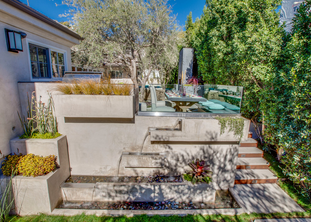 Hollywood Hills Landscape Design Project - Contemporary - Landscape ...